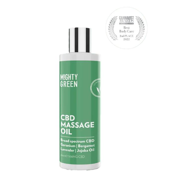 Mighty Green - Massage Oil, 250ml – PlantX UK
