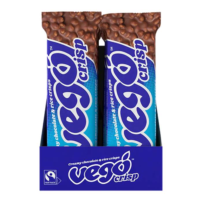 Vego - Organic Vego Crisp Creamy Chocolate & Rice Crisps, 40g | Pack o ...